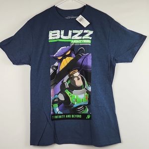 Hot Topic | Shirts | Disney Pixar Lightyear Buzz Zurg Large Tshirt ...